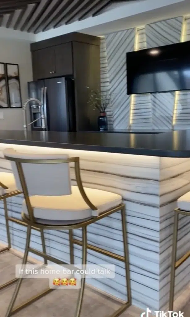 22 Home Bar Ideas from TikTok - NewHomeSource.com